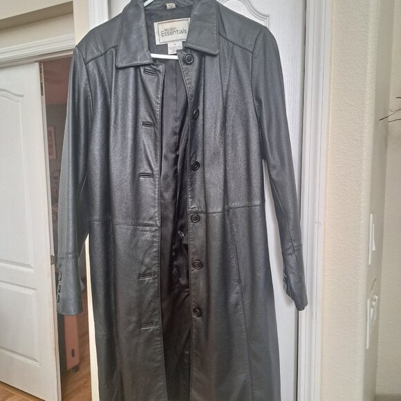 Modern Essentials | Jackets & Coats | Modern Essentials Ladies Leather ...